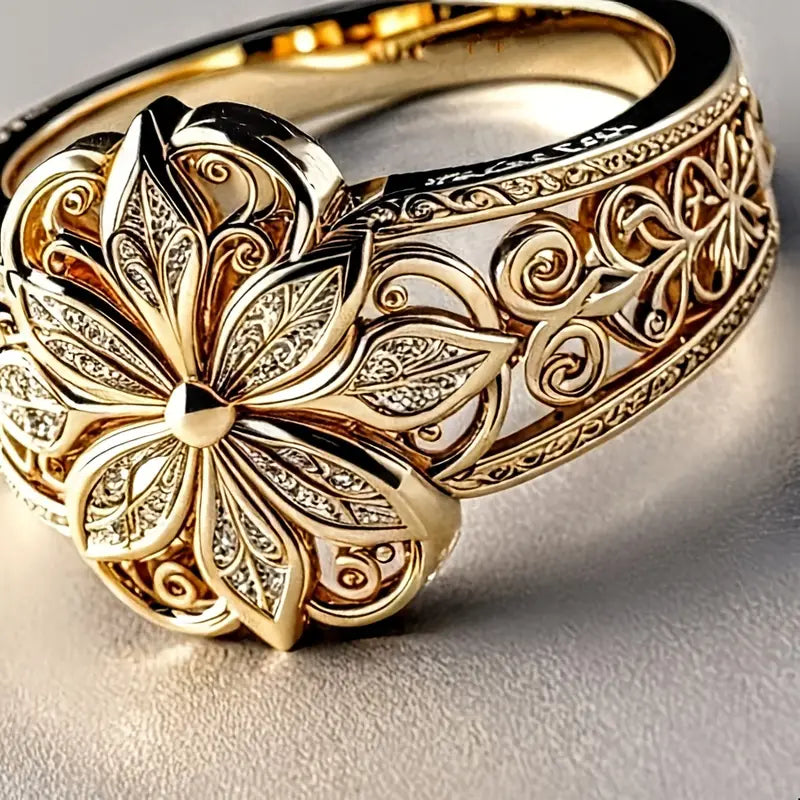 ZARIA™ VINTAGE FLORAL RING – 🇳🇿 AMELIAS NEW ZEALAND 🇳🇿
