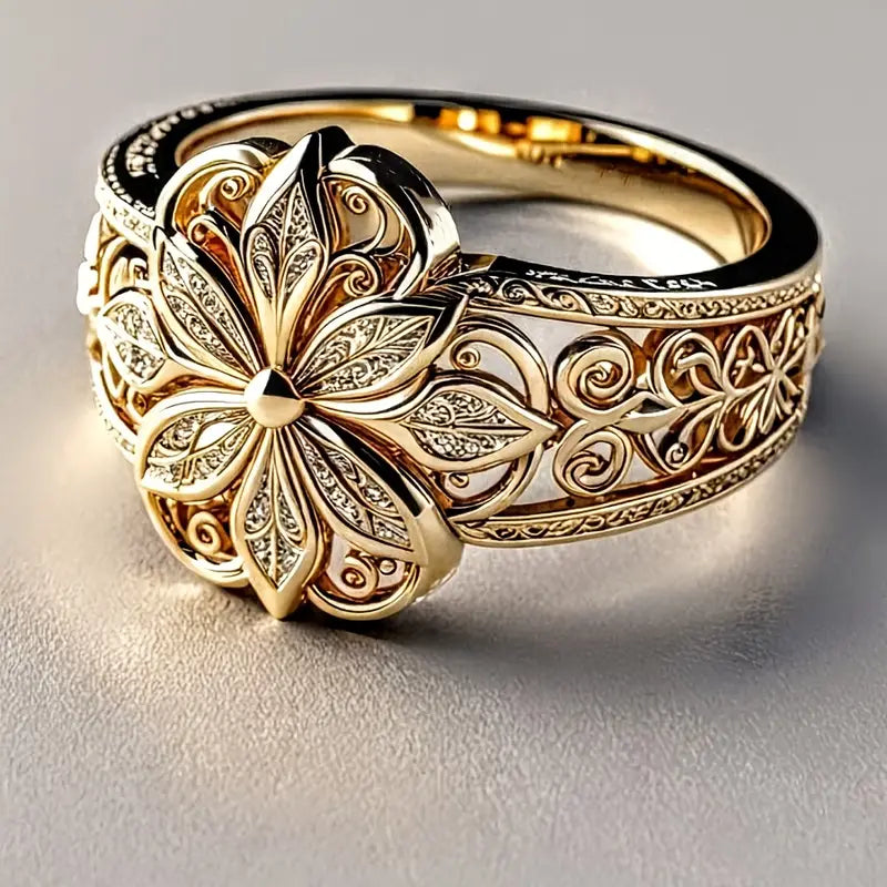 ZARIA™ VINTAGE FLORAL RING – 🇳🇿 AMELIAS NEW ZEALAND 🇳🇿